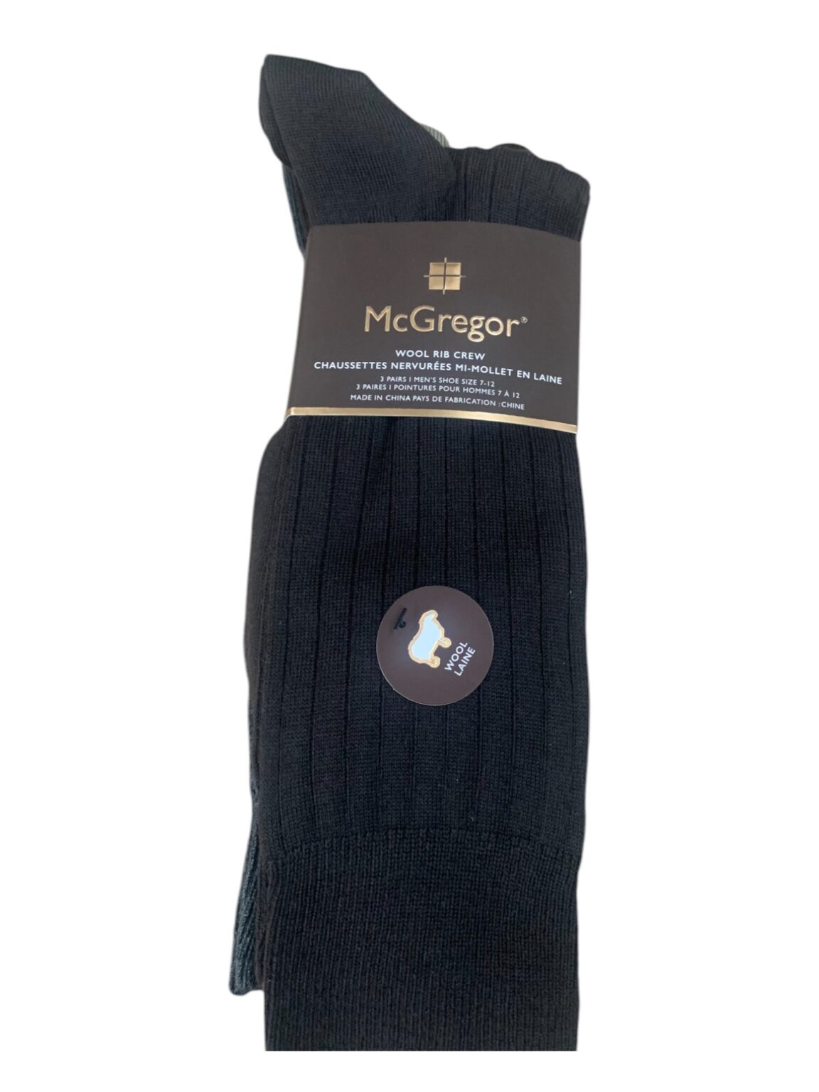 McGregor Socks Canada - Merino Wool & Cotton Crew Socks | Chafe & Sons Ltd